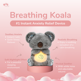 Breathing Koala Plush for Anxiety, ADHD & Sleep – Hug Ease